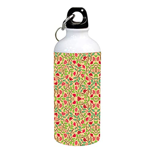 Buy RamsyamEnterprises Fancy Floral Printed Sipper Water Bottle 600 ml ...