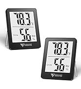 DOQAUS Digital Hygrometer Indoor Thermometer, Humidity Meters, Room Thermometer and Humidity ...