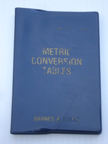 Metric Conversion Tables: Unknown: Books - Amazon.ca