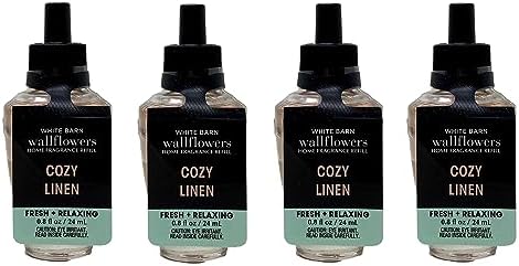 Amazon.com: Bath & Body Works White Barn Cozy Linen Wallflowers Home ...