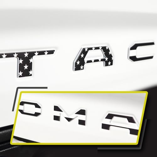 Amazon.com: Tailgate Insert Letters Badges Compatible with 2016-2023 3D ...
