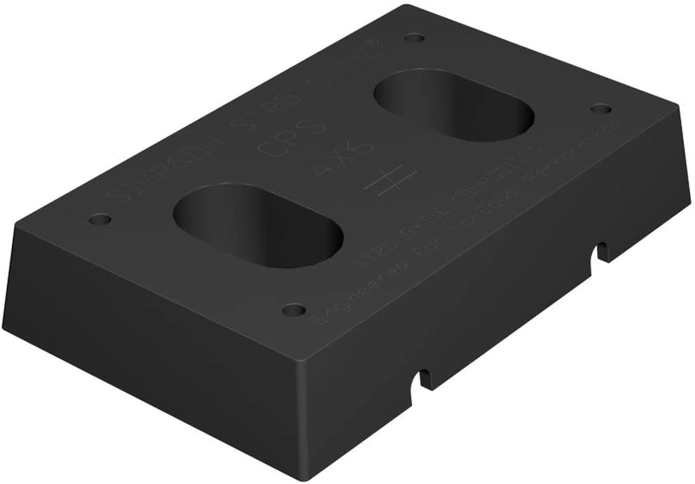 Amazon.com: Simpson Strong-Tie CPS46 - Composite Plastic Standoff for ...