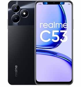 (Refurbished) realme C53 (Champion Black, 6GB RAM, 64GB Storage) : Amazon.in: Electronics