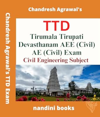 Buy TTD Exam-Tirumala Tirupati Devasthanam, Tirupati AEE-AE (Civil ...