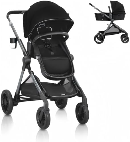 Amazon.com: Evenflo Pivot Xpand Modular Stroller (Ayrshire Black ...