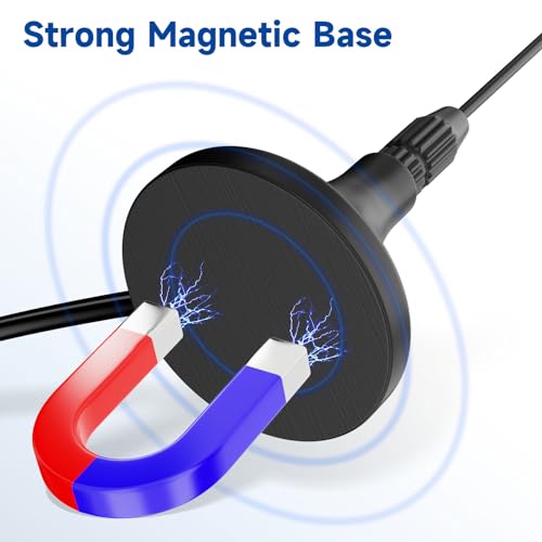 Bingfu 868 Mhz LoRa Antenna 5dBi SMA Male Antenna with Magnetic Base 2M ...