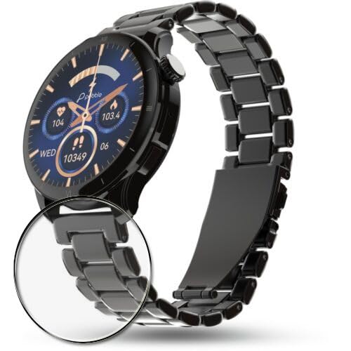 IRFAN DOMCHI (Pack-1) Compatible for Pebble Cosmos Vault Smartwatch ...