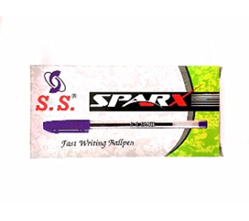 S.S.Sparx Fast Writing Black Ball Pen ( Use And Trow pens) : Amazon.in ...