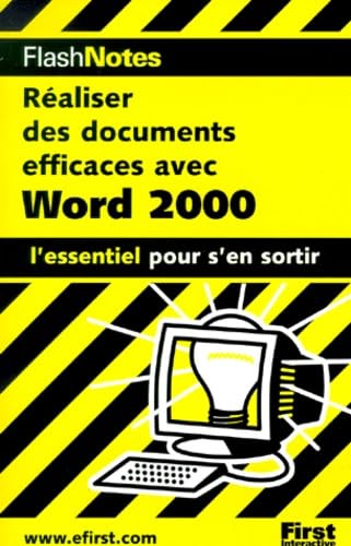 Amazon.com: FlashNotes Documents efficaces avec Word 2000: ...