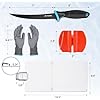 Amazon.com: FLISSA 4-Piece Fish Fillet Set, Cleaning Kit - 7" Fillet ...