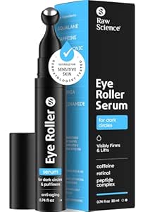 Amazon.com: Eye Serum for Puffy Eyes & Dark Circles Under Eye Treatment, Caffeine, Niacinamide ...