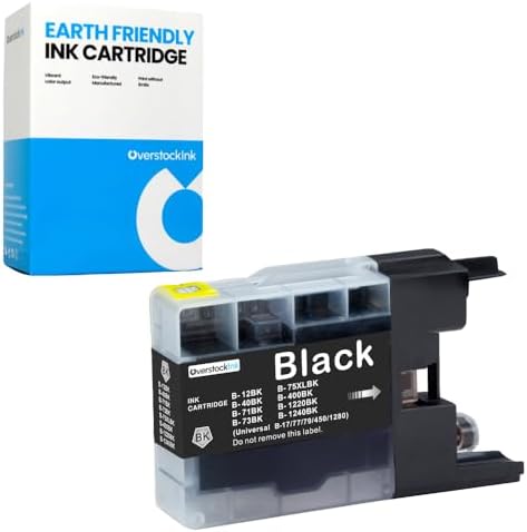 Amazon.com: OverstockInk LC75 Black Ink Cartridge Compatible for ...