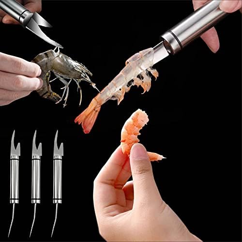 Amazon.com: 3Pcs 5 in 1 Multifunctional Shrimp Line Fish Maw Knife ...