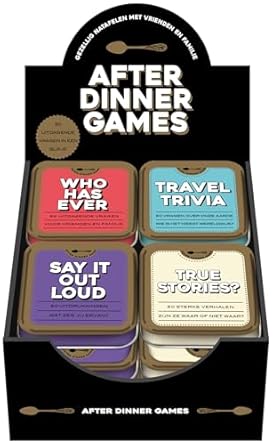 Display After dinner games- 4T x 3 ex. | Amazon.com.br