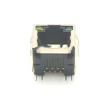 Amazon.com: RJ45 Female Connector Combo Socket Base-TX RJ45 Tab-UP with ...