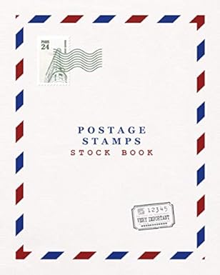 Postage Stamps Stock Book: Stamp album for collectors, kids and adults ...