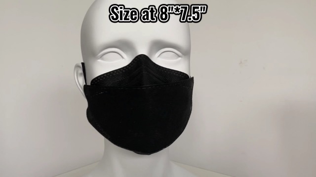Watch XDX 100 Pack Black Disposable Face Masks on Amazon Live
