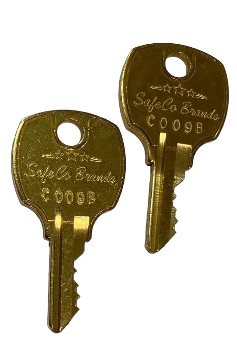 Replacement Keys for Sentry File Fire Box Safe Key Code Series C001B ...