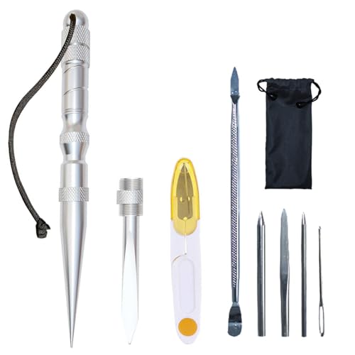 Snapklik.com : 7 Pieces Paracord FID Set Knotters Tool Paracord Marlin ...