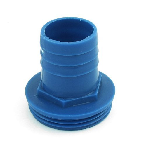 Alcoa Prime56mm Male Thread Blue Plastic Straight Bard Hose Connector ...