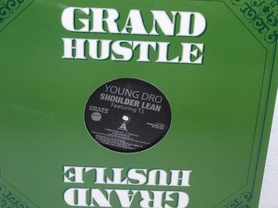 YOUNG DRO Shoulder Lean (featuring T.I.) 12" single Grand Hustle PR ...