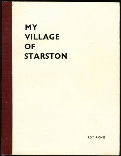 My village of Starston: Riches, Roy: 9780950188102: Amazon.com: Books