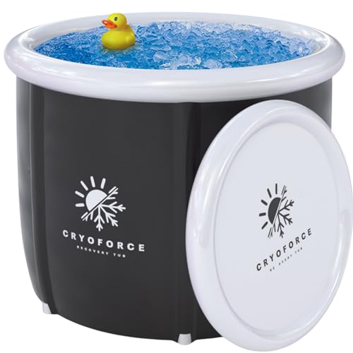 CryoForce Extra Large Ice Bath for Athletes – Portable Free Standing ...