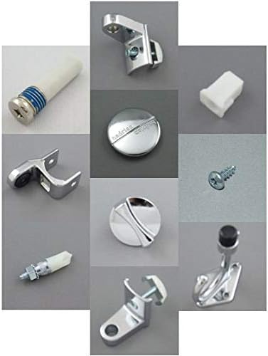 Hadrian 601000 Door Hardware Kit, Chrome, In-Swing, Concealed Hinge ...