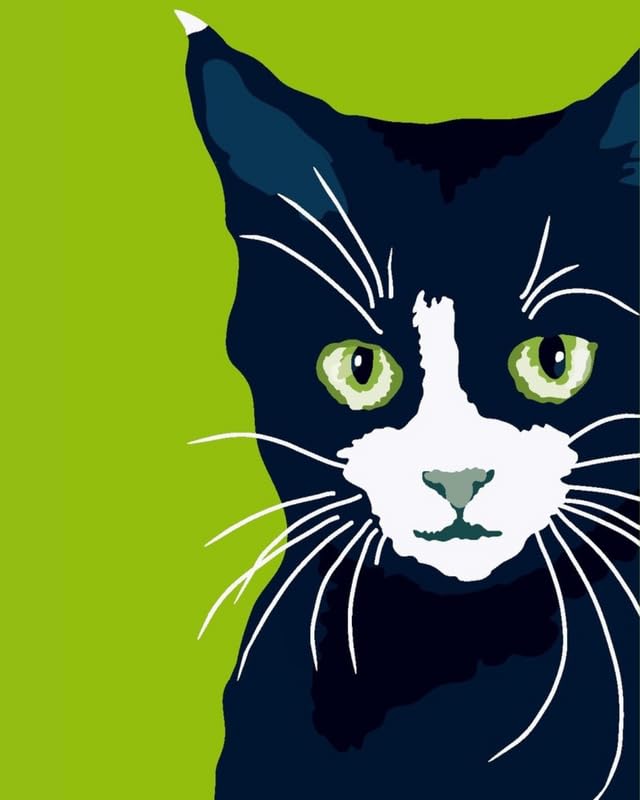 Poster of Cute Cat Posters for Room Wall Decortation, Size - 12 X 18 ...