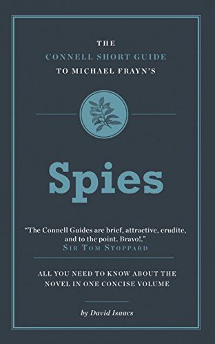 Amazon.com: The Connell Short Guide to Michael Frayn's Spies eBook ...