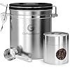 Amazon.com: Coffee Gator Coffee Canister, Airtight 16oz Stainless Steel ...