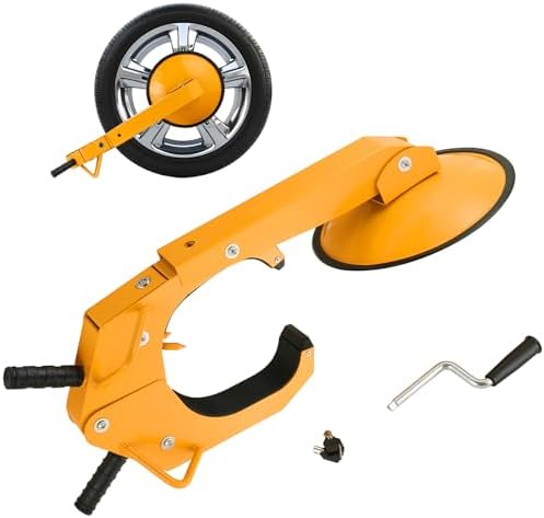 Amazon.com: weyleity Wheel Lock Clamp | Heavy-Duty Anti Theft Tire Lock ...