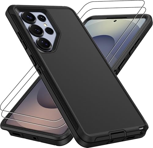 Amazon.com: For Samsung Galaxy S25 Ultra Case : 3 in 1 Design & 14FT ...