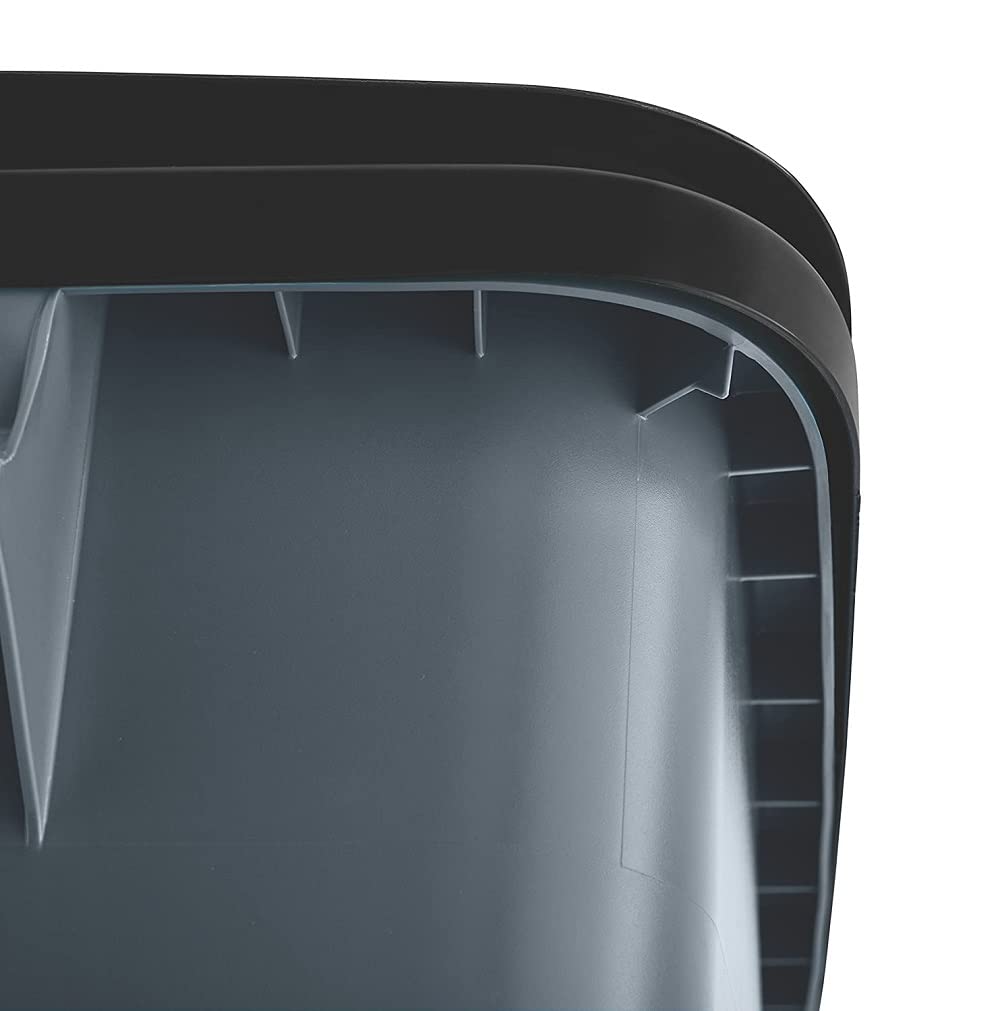 Rubbermaid Commercial Products Brute Rollout Trash/Garbage Can/Bin with ...