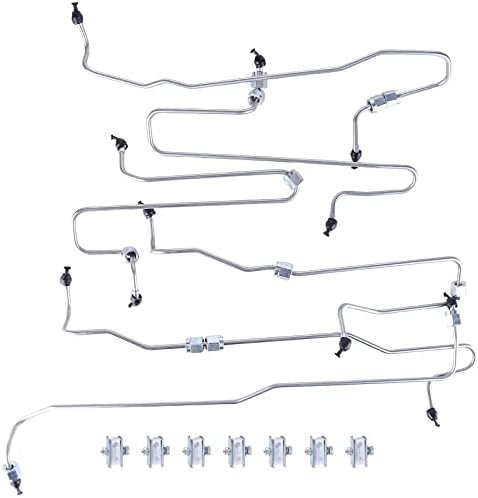 Amazon.com: moseiny 1917941 Fuel Injection Line kit with Clamps, 6PCS ...