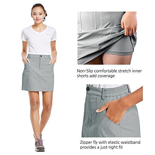 BALEAF Women's Outdoor Skort UPF 50 Active Athletic Skort Casual Skort ...