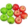 Amazon.com: 10 Pcs Artificial Apples Fake Frutis Apples, Simulation ...