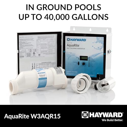 Hayward W3AQR15 AquaRite Salt Chlorination System for In-Ground Pools ...