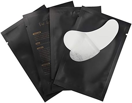 Amazon.com: 100 Pairs Eyelash Extension Under Eye Gel Pads by Lyon Lash ...
