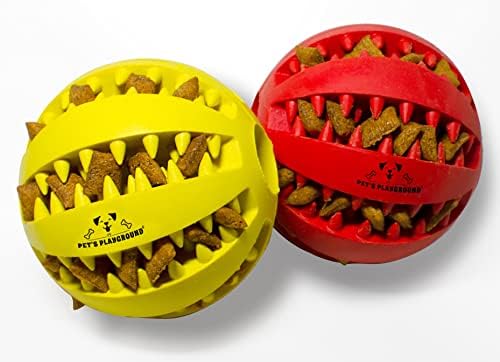 PawsOnly | Treat Dispenser Dog Toy Ball | Interactive Dog Toys for ...