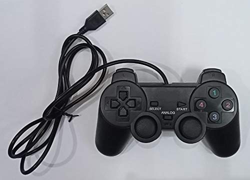 USB Wired Gamepad with Vibration for Laptop And Desktop Computers Only ...