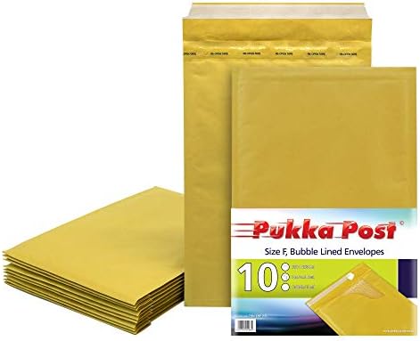 Pukka Post & Packaging Bubble Lined Envelopes - Pack of 10 Self Seal ...