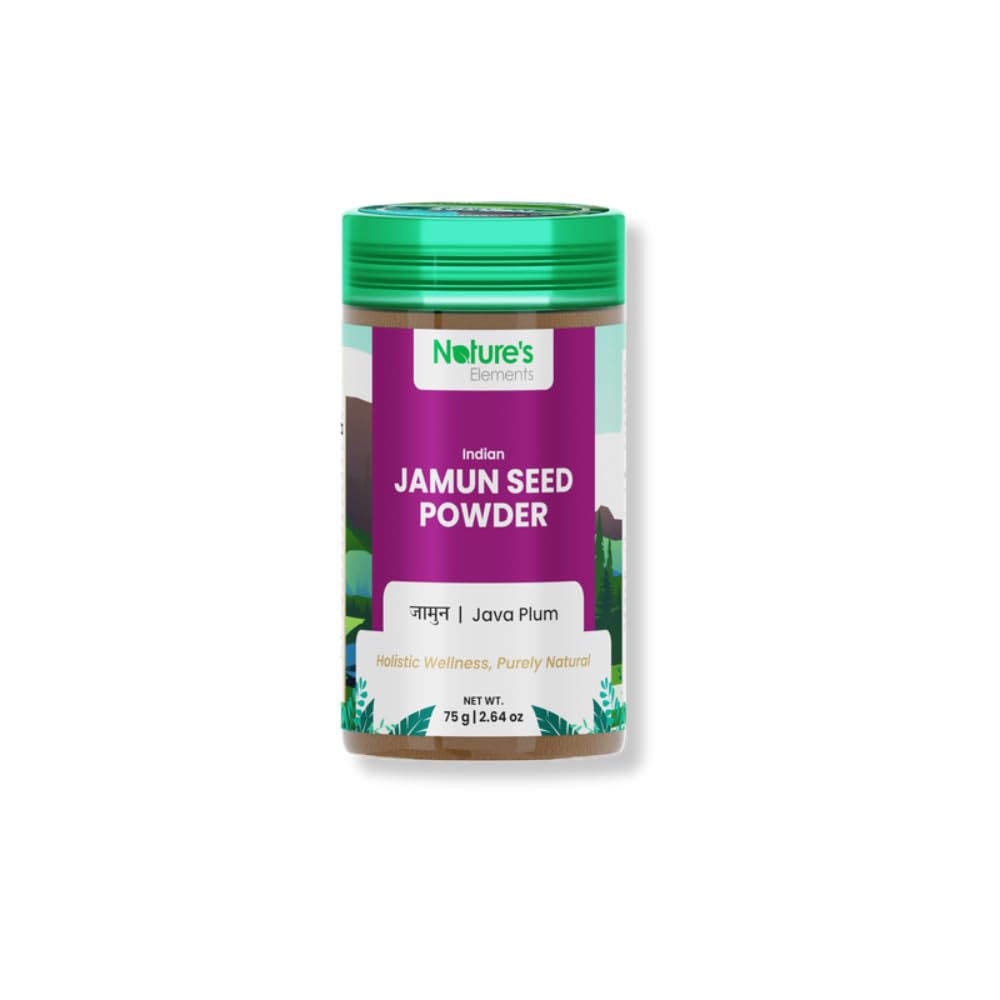 Buy Nature's Elements Jamun Seed Powder - 100% Pure and Herbal ...