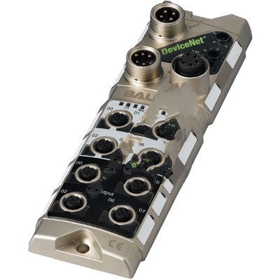 Balluff BNI0003 , DeviceNet I/O Block, PNP, 16 Configurable, IP67 ...