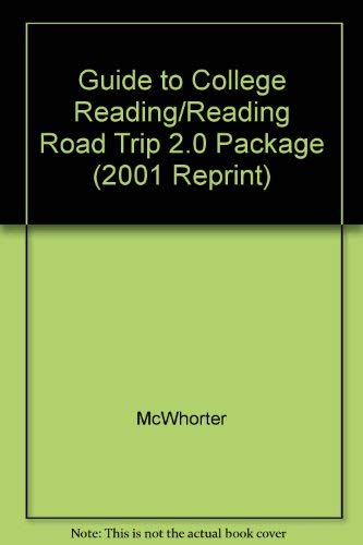 Guide to College Reading/Reading Road Trip 2.0 Package (2001 Reprint ...