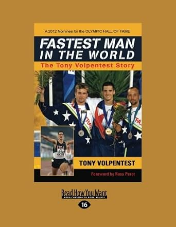 Fastest Man in the World: The Tony Volpentest Story: Volpentest, Tony ...
