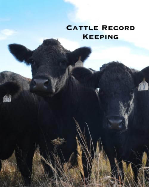 Buy Cattle Record Keeping: Farm, Beef Calving Log, Calves Journal Track ...