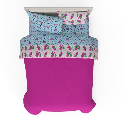 Snapklik.com : Barney & Friends Bedding 7 Piece Super Soft Reversible ...
