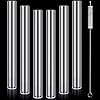 Amazon.com: FoldTier 6 Pcs Borosilicate Glass Tube 12mm OD 2mm Thick ...