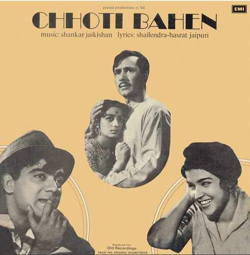 Chhoti Bahen - ECLP 5845 - Bollywood LP Vinyl Record, Mohd. Rafi, Lata ...